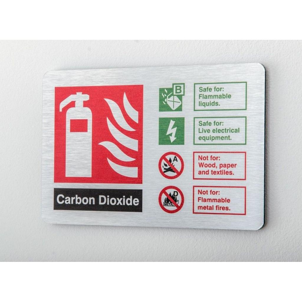 Carbon dioxide Fire extinguisher Identification (Prestige)