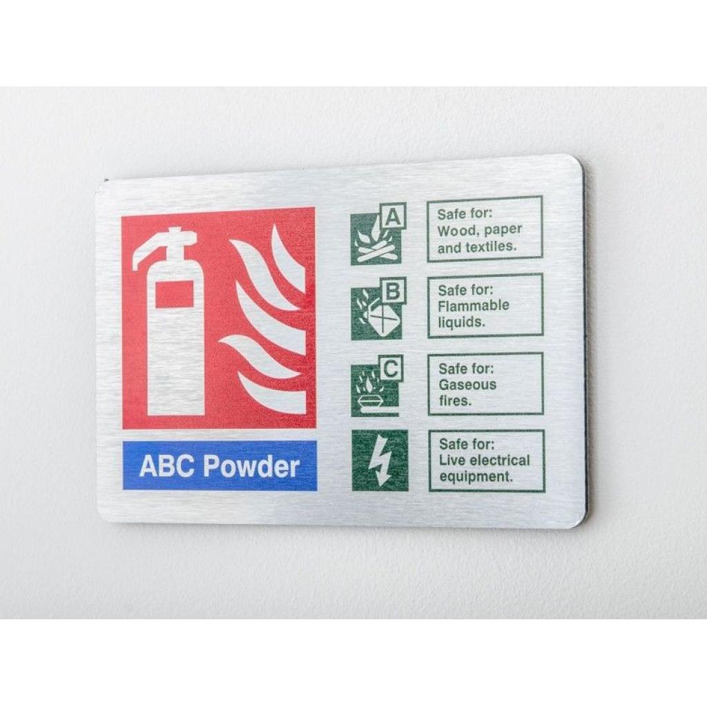 ABC Powder Fire extinguisher Identification (Prestige)