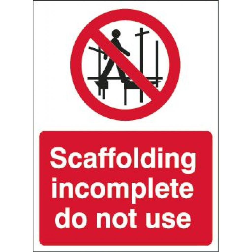 Scaffolding incomplete do not use
