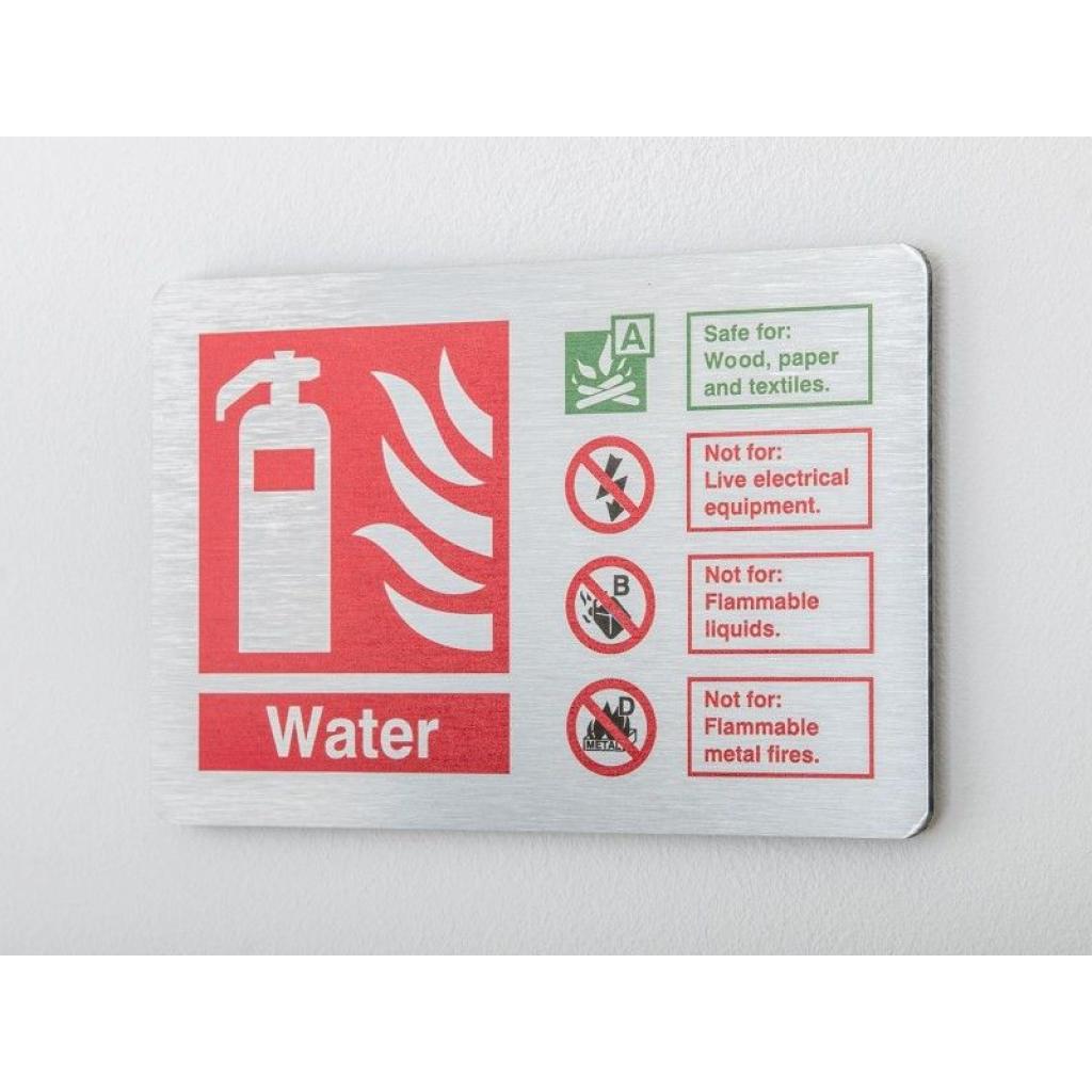 Water Fire extinguisher Identification (Prestige)