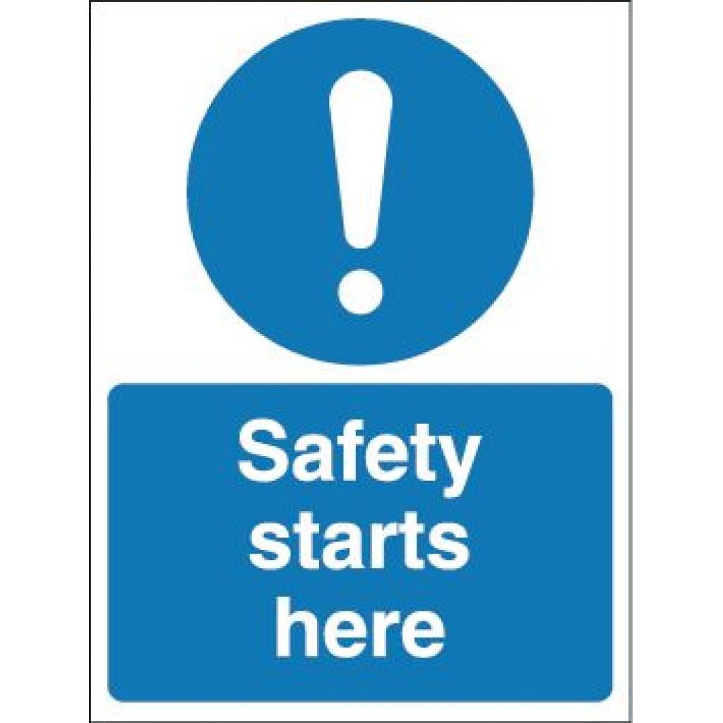 Safety starts here