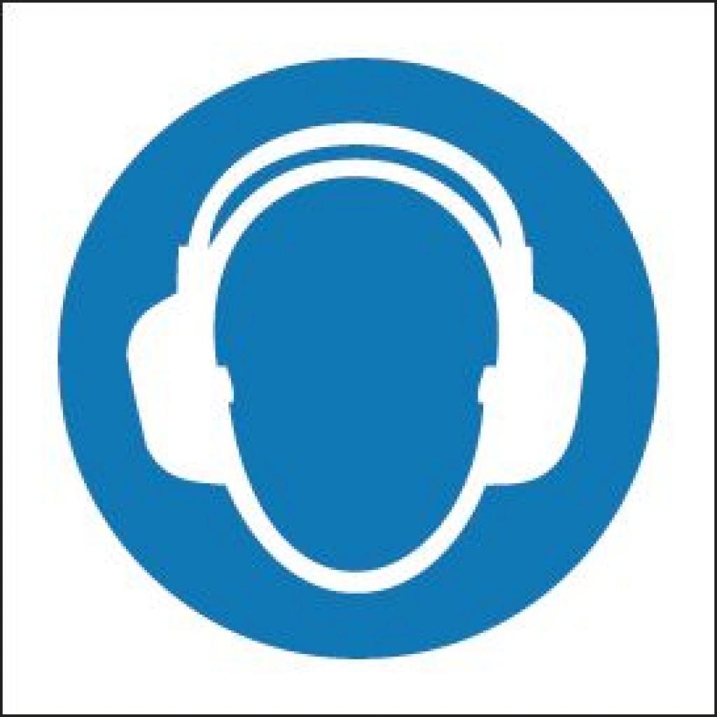Ear protection logo