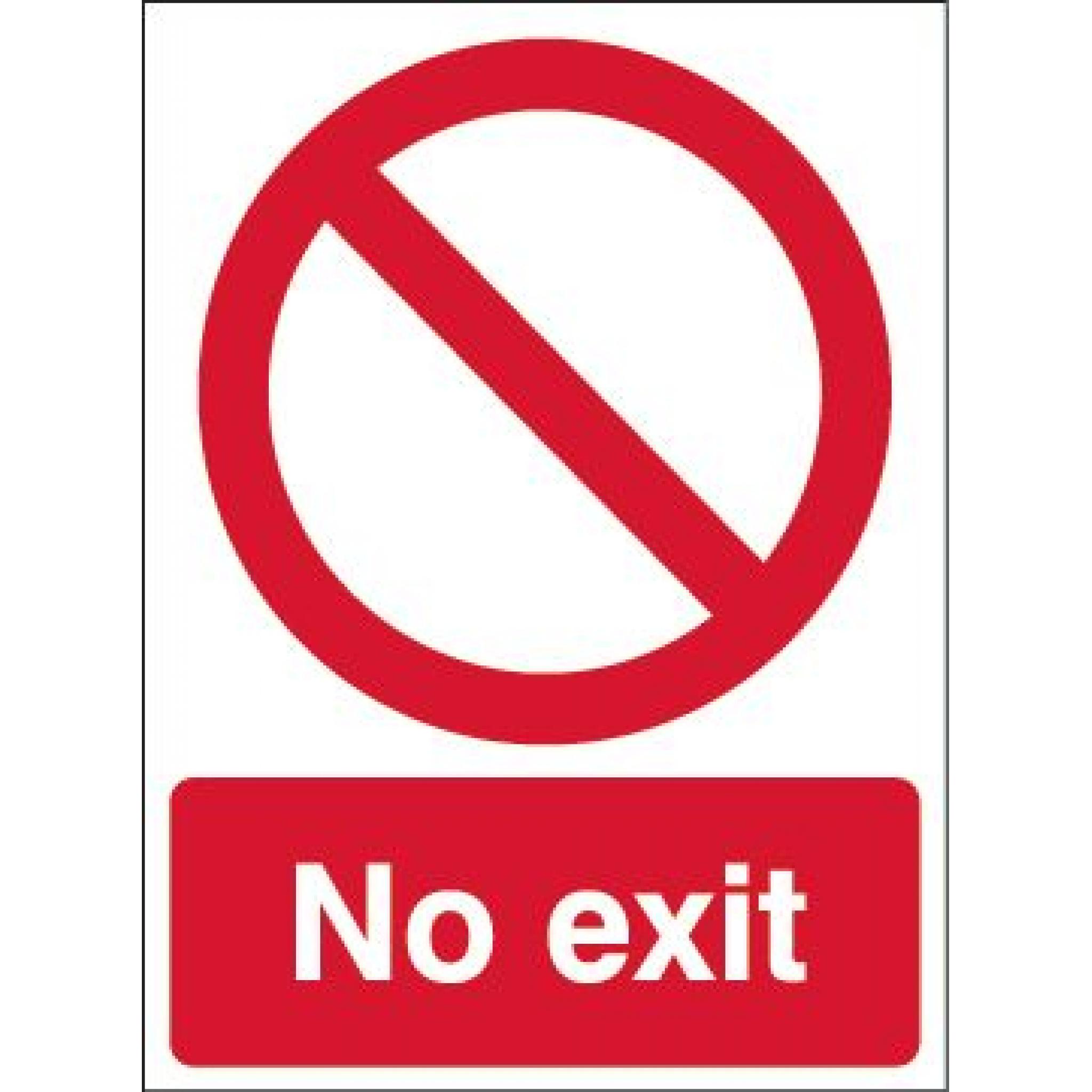 No exit
