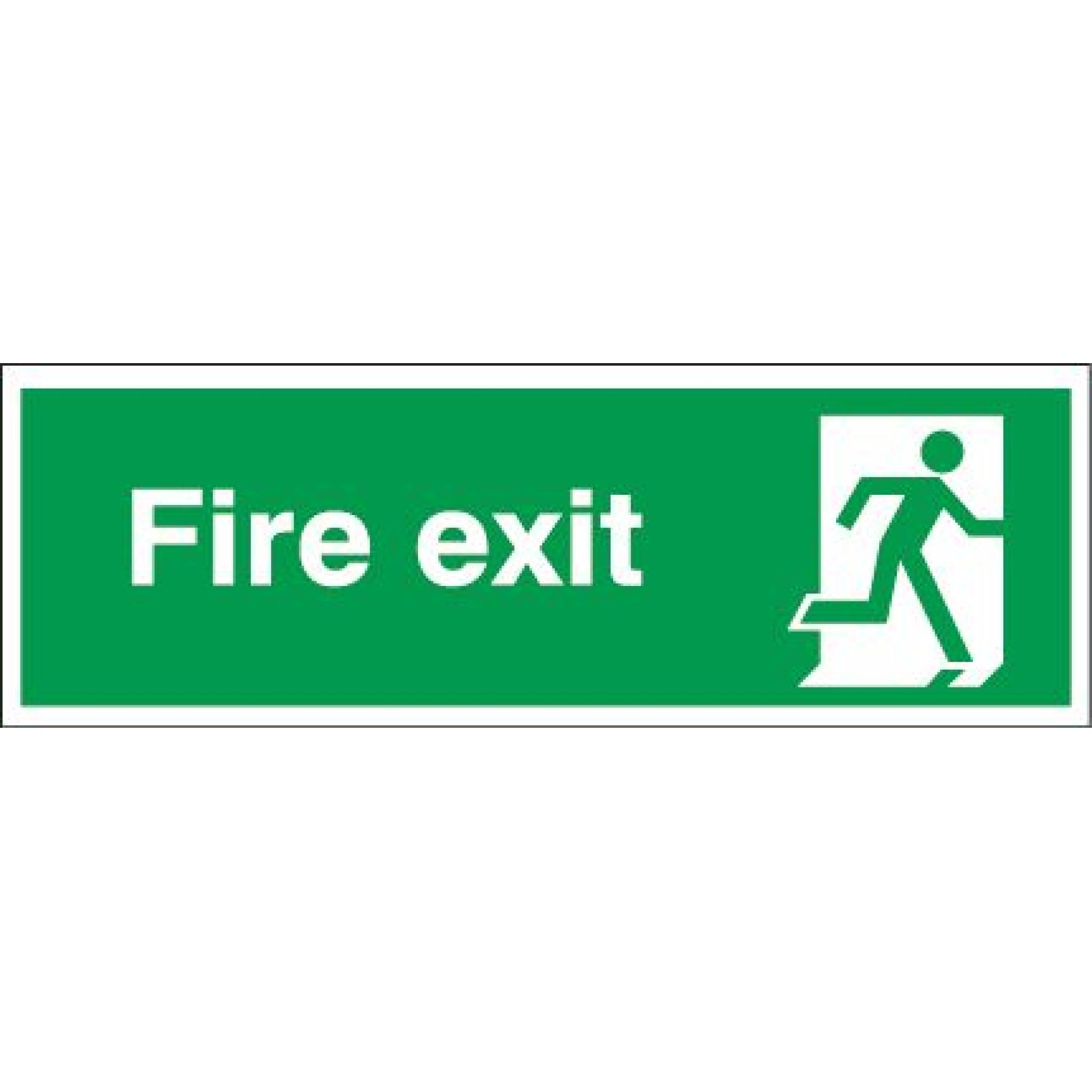 Fire exit - Running man right