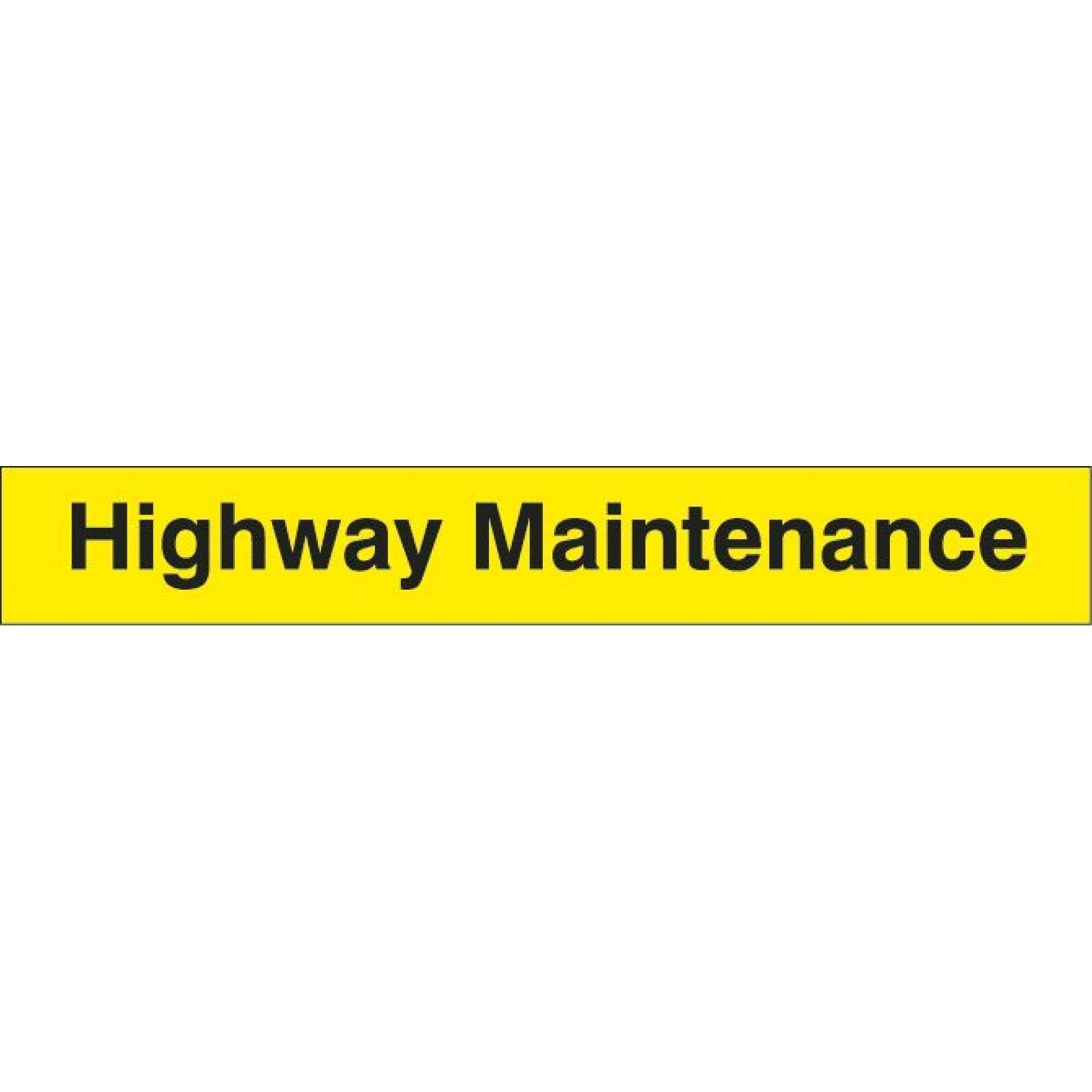 Highway Maintenance
