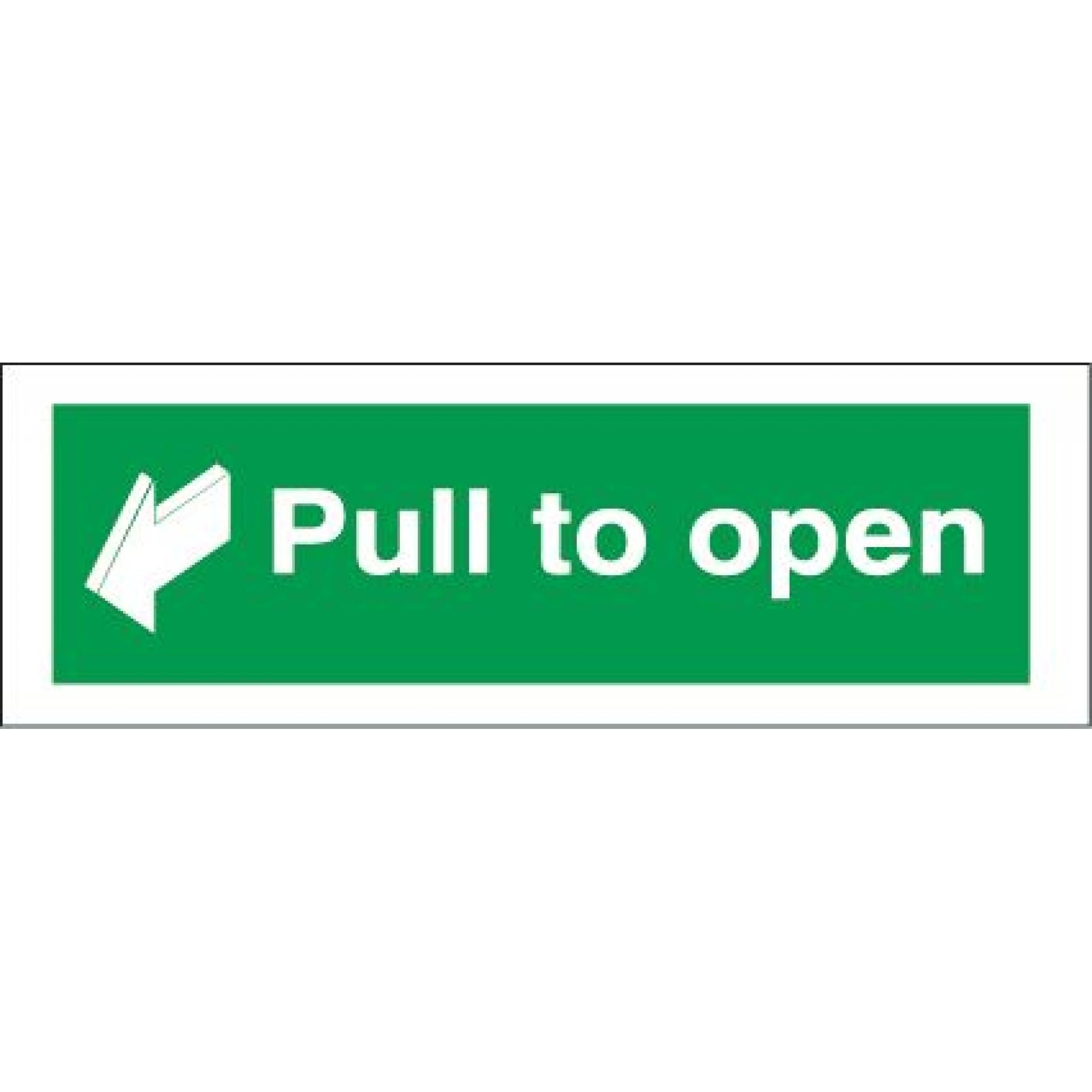 Pull to open