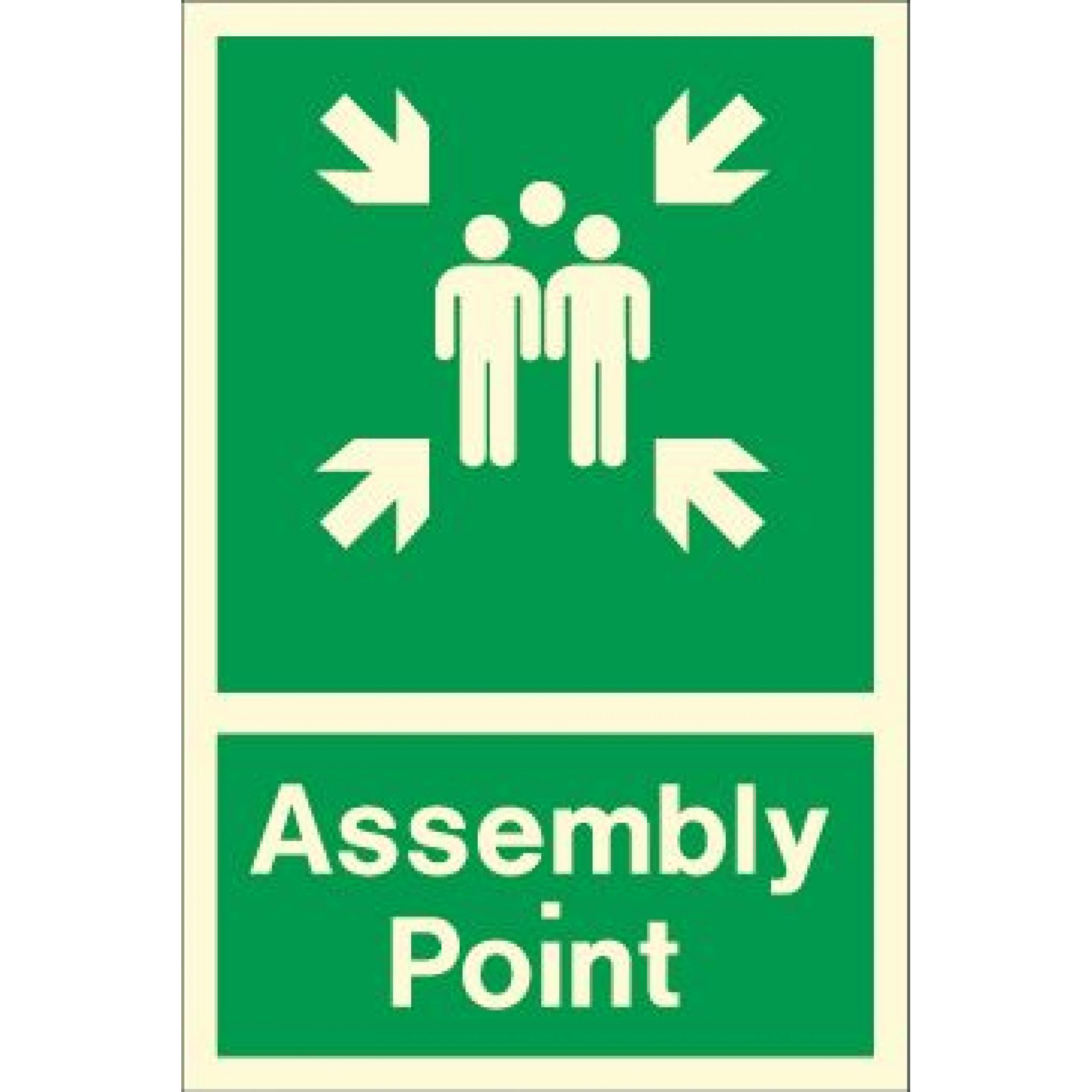 Assembly Point Rectangle (Photoluminescent)