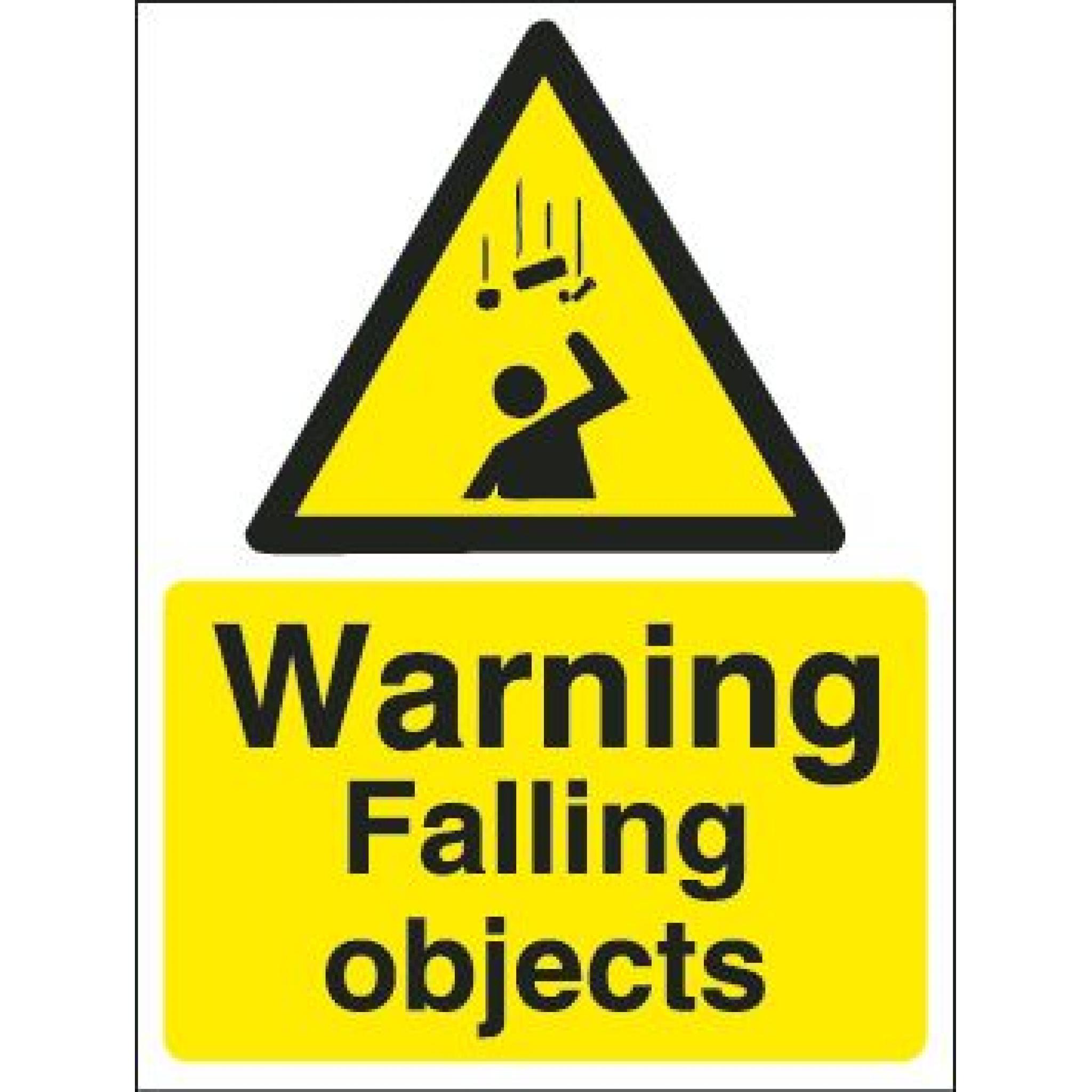 Warning Falling objects