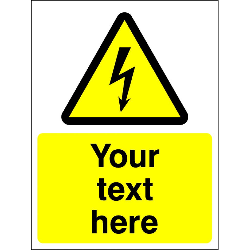Warning Symbol + Your text here